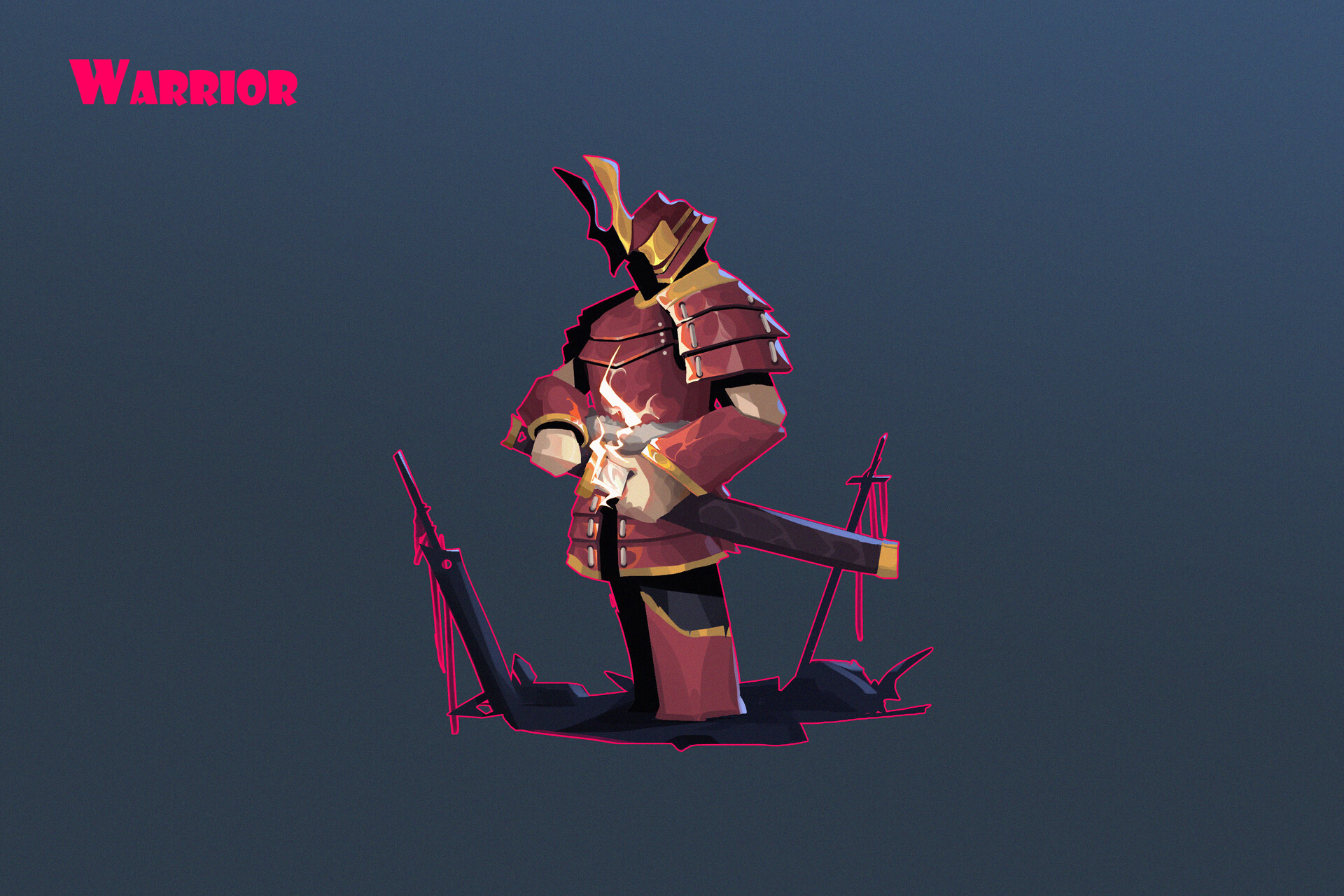 ArtStation - samurai