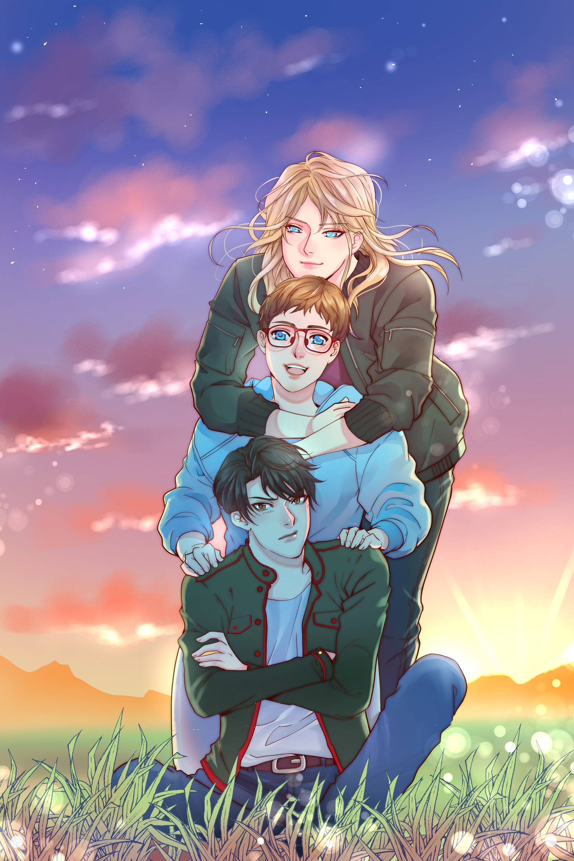 ArtStation - Novel Cover Commission