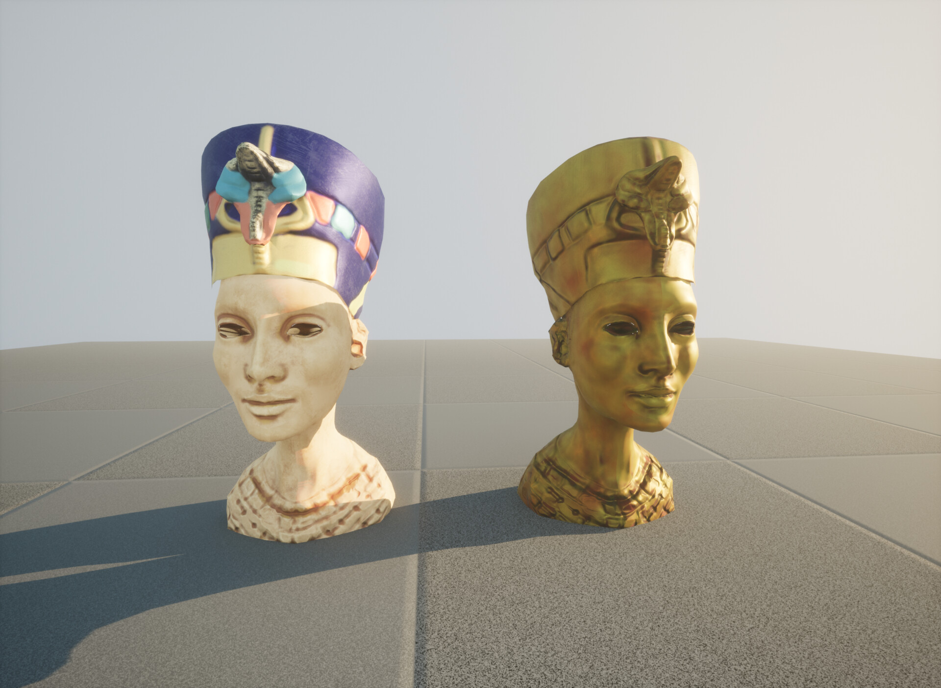 ArtStation - Nefertiti Modeling and Shader
