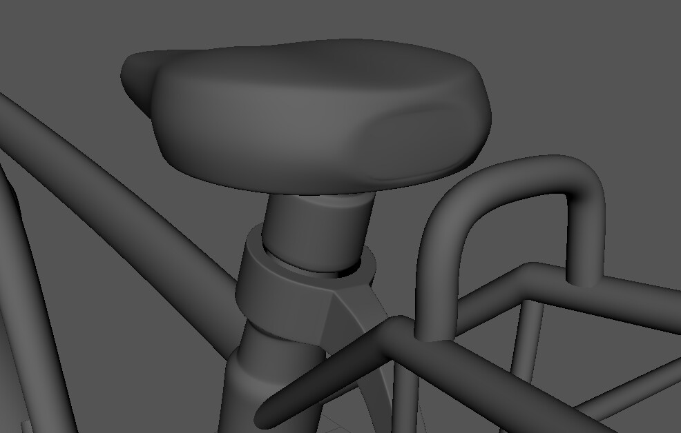 Piyali Chakraborty - Cycle 3D CGI Model