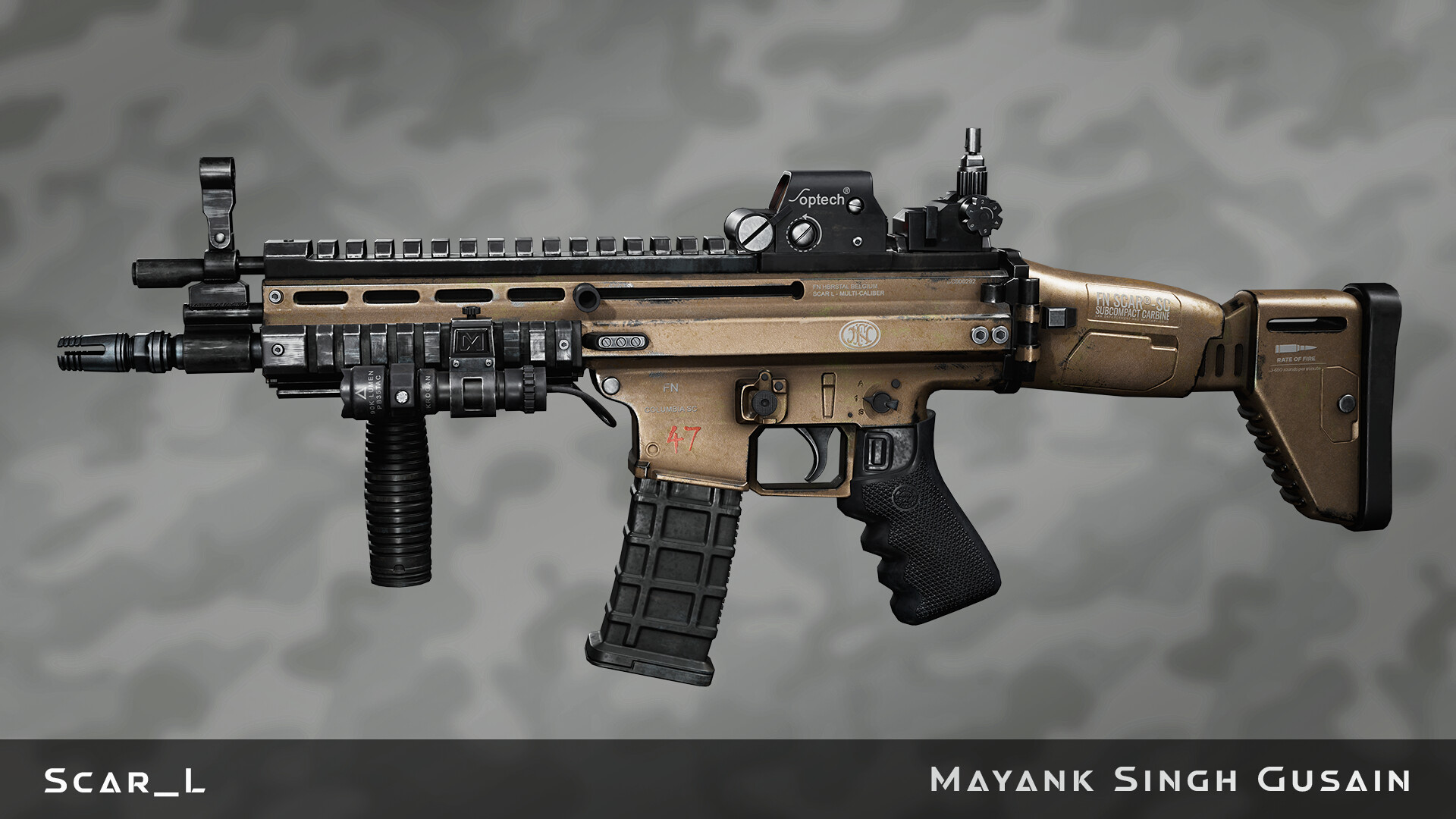 Scar Assault Rifle Caliber