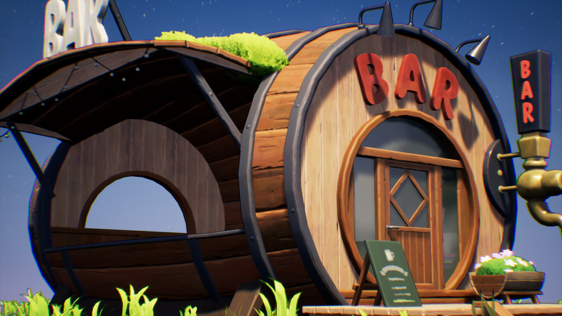 Senlin L - Cotton stylized house