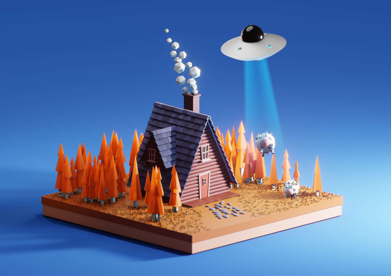 ArtStation - UFO House