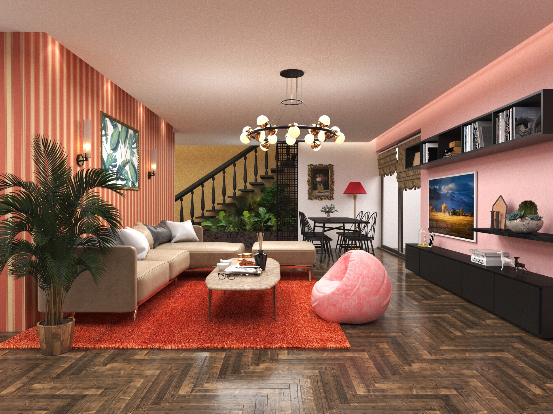 ArtStation - 3d interior visualization