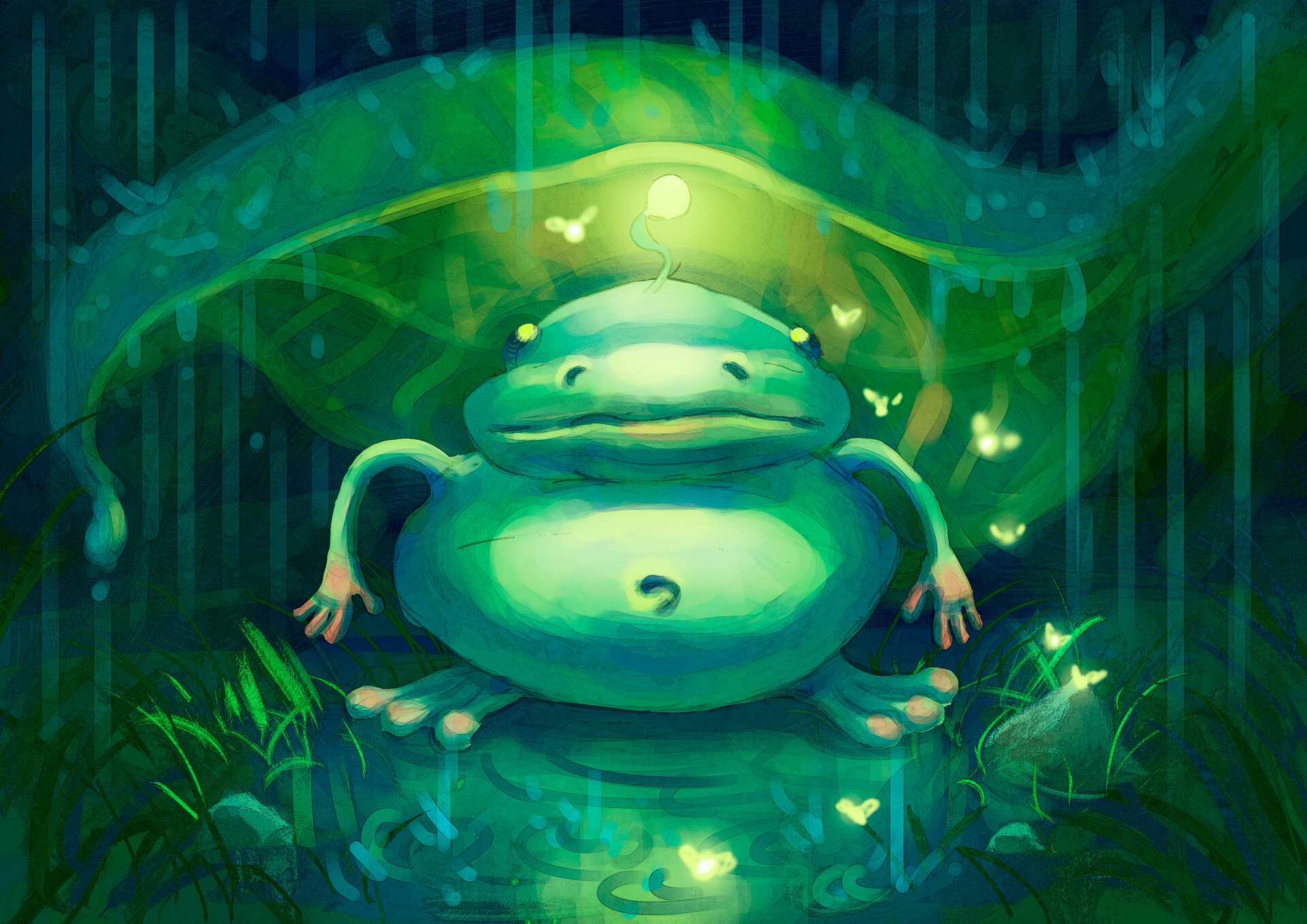 ArtStation - Froggy + Process