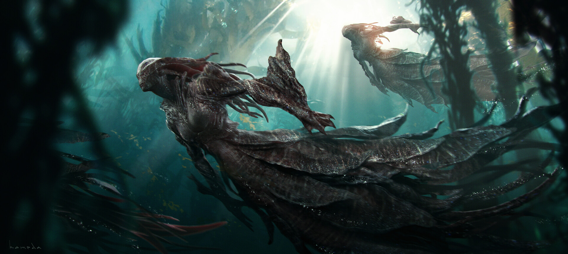 ArtStation - Sea Lady