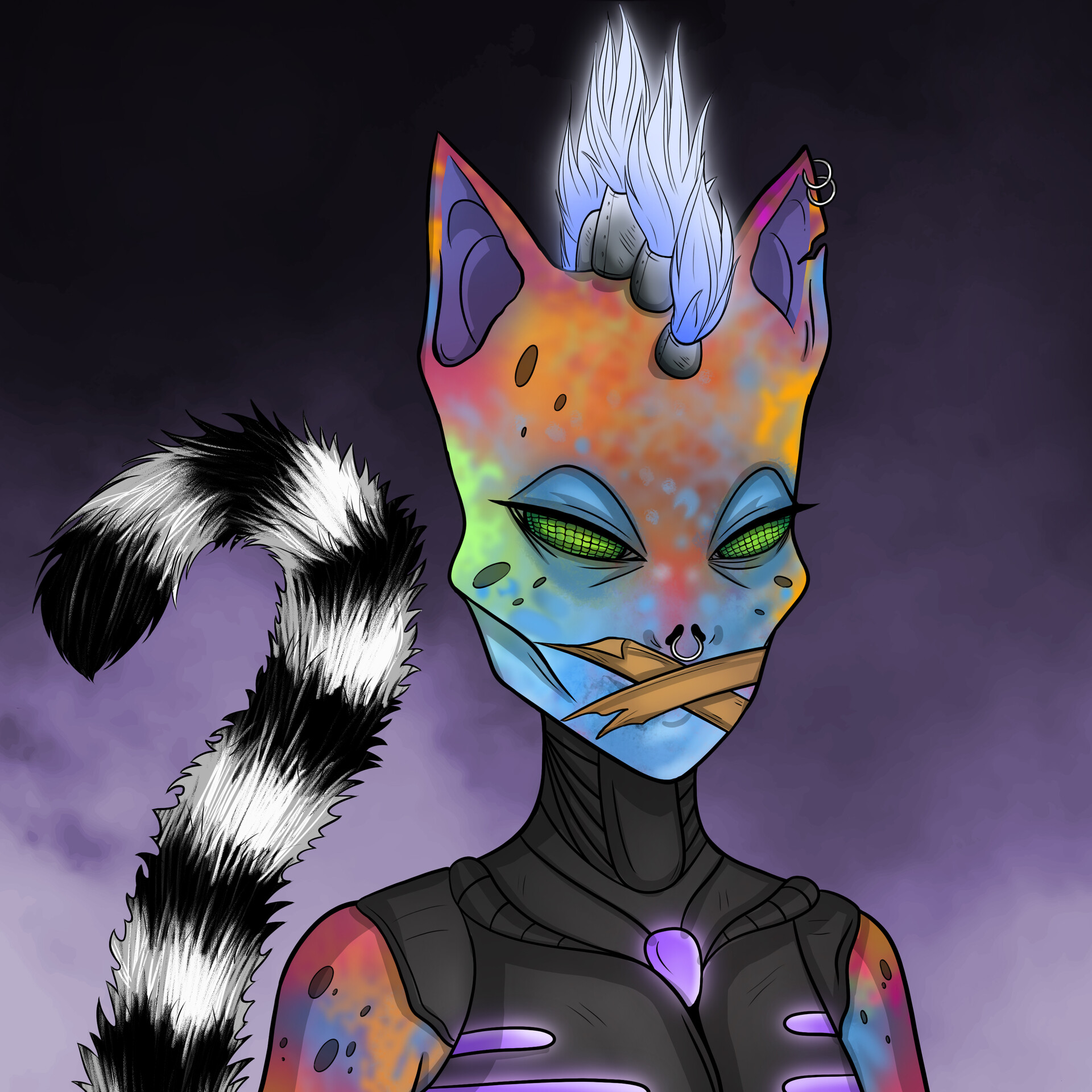 ArtStation - Alien Cat