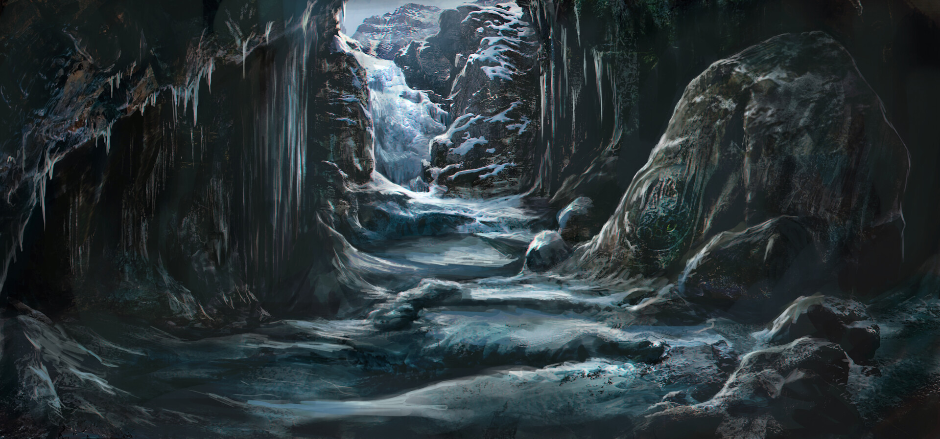 ArtStation - ICE CAVE