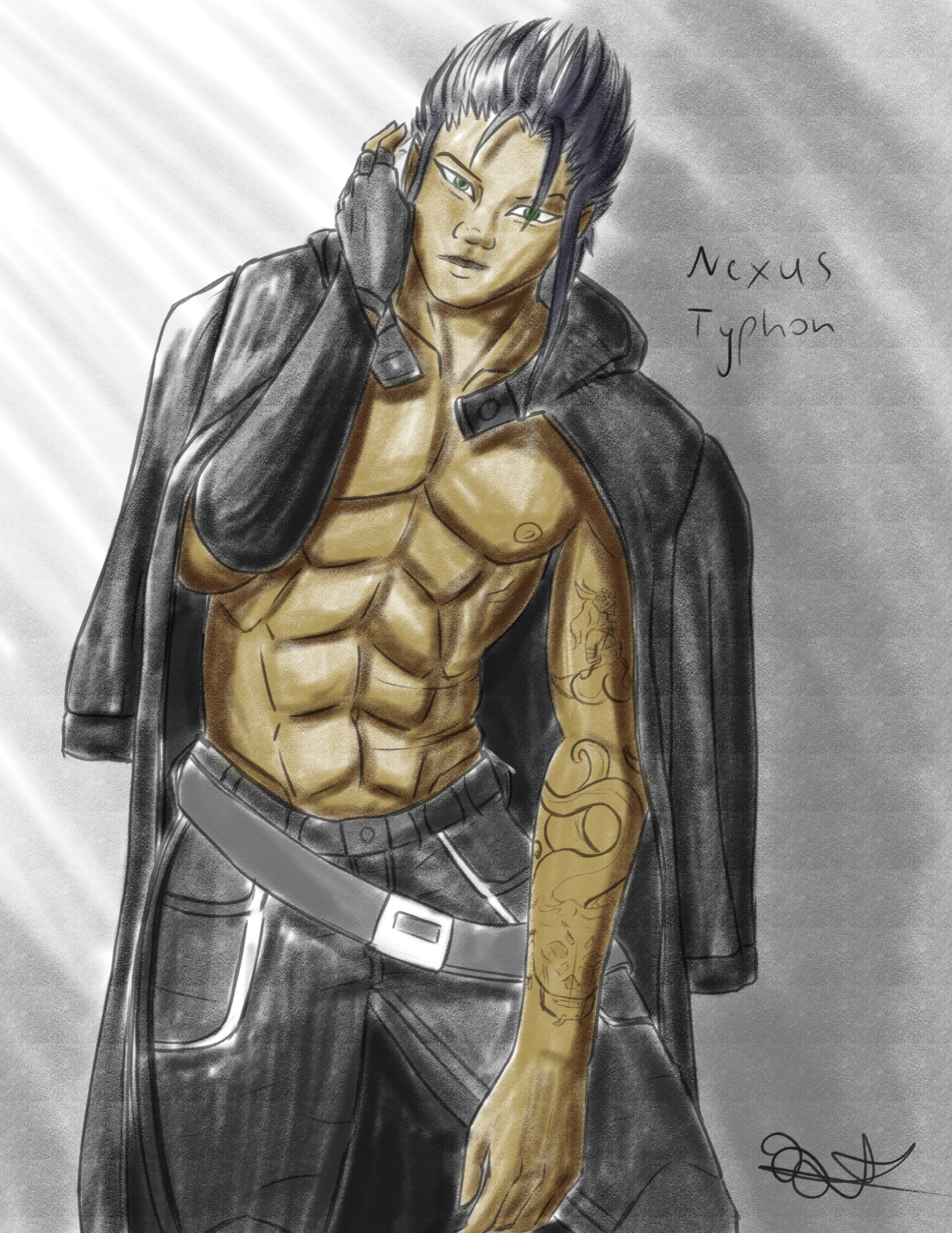 ArtStation - OC-tober Day 3 Nexus Typhon