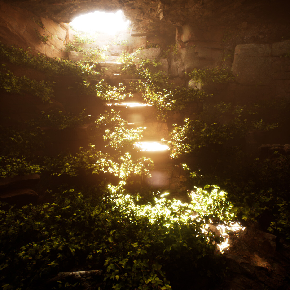 Leon Saladin - UE5 Cave Scene