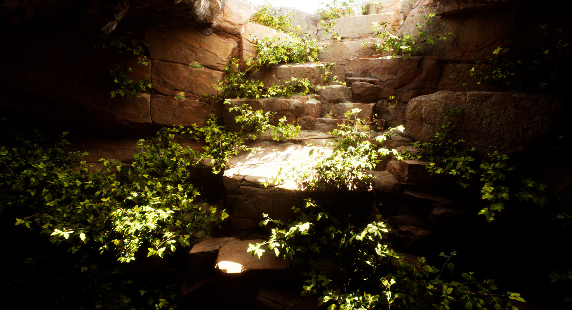 Leon Saladin - UE5 Cave Scene