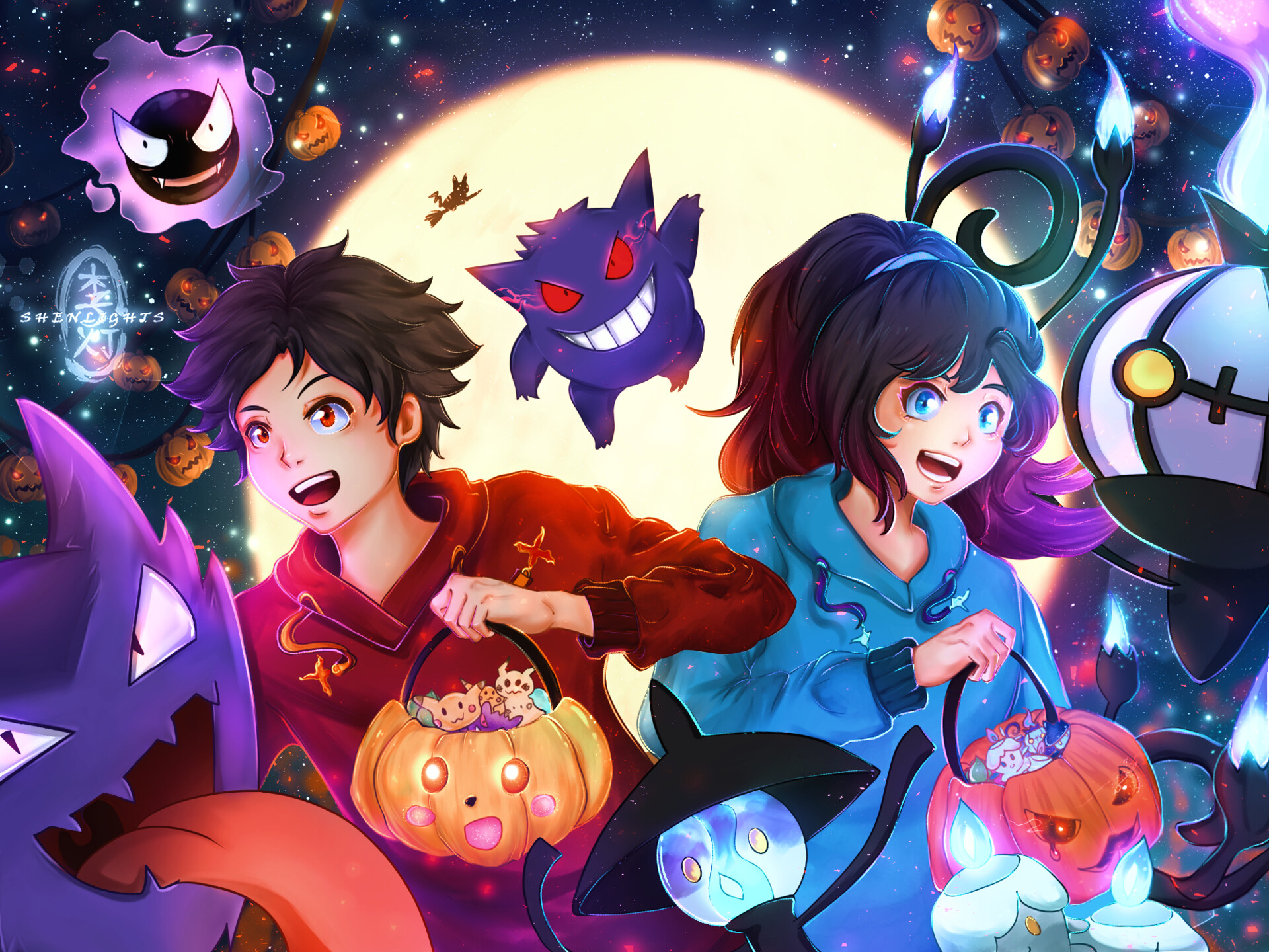 ArtStation - Halloween Pokemon