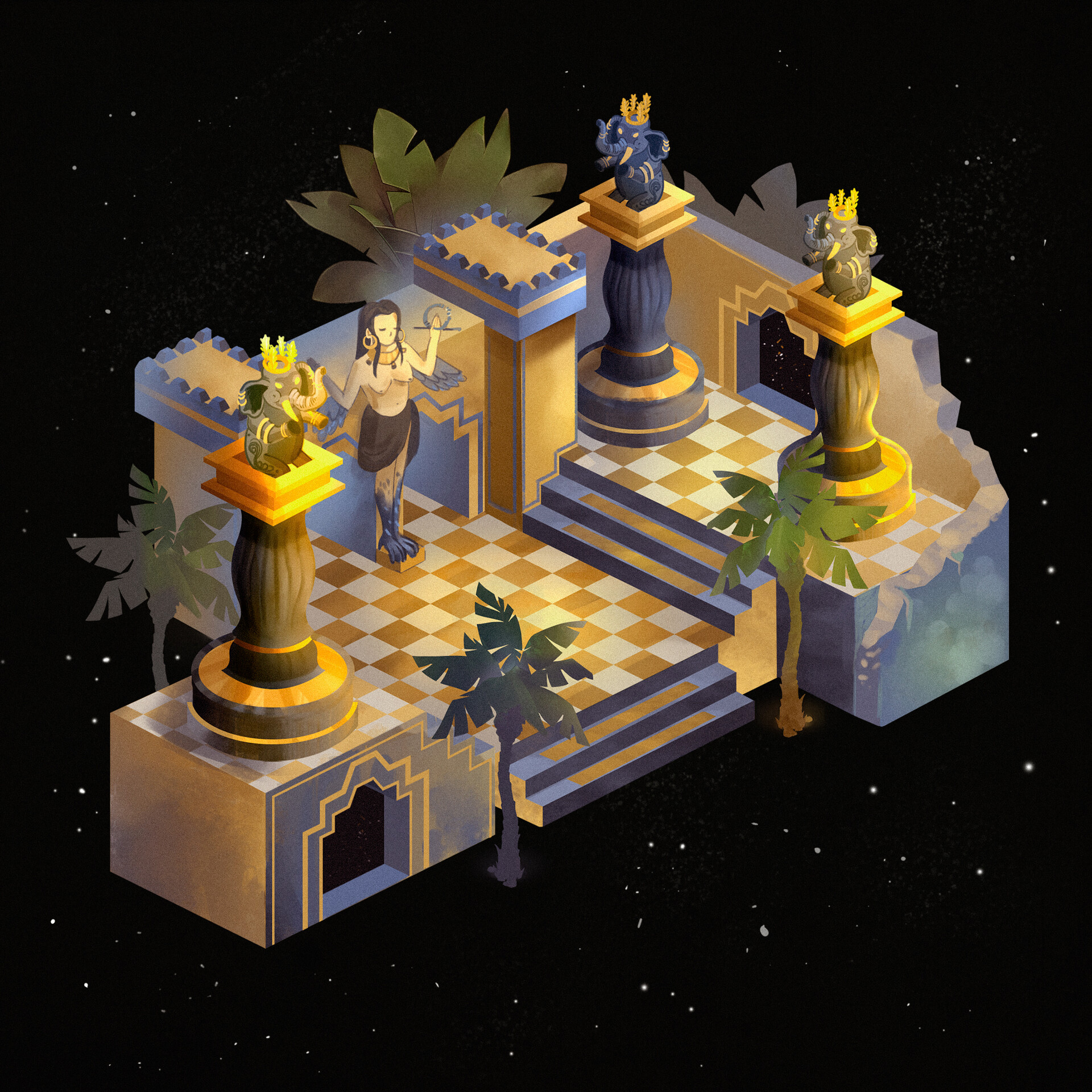 ArtStation - Inspired by Ancient Babylon 🏛