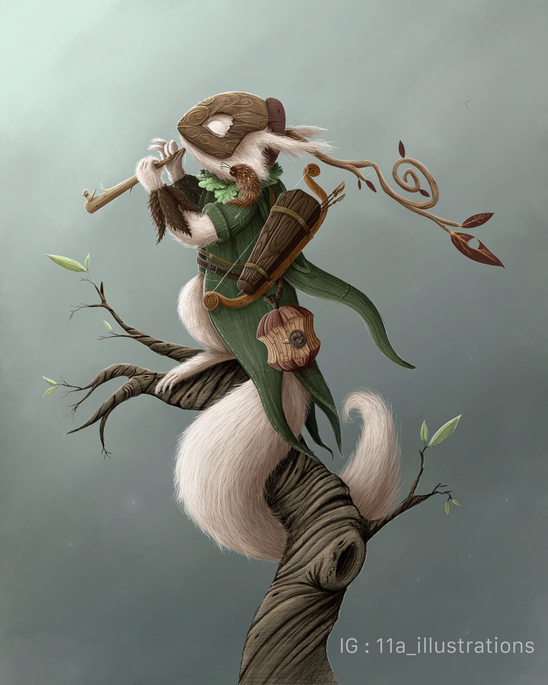 ArtStation - White Acorn concept art