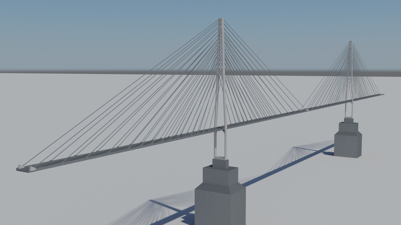 ArtStation - Suspension Bridge