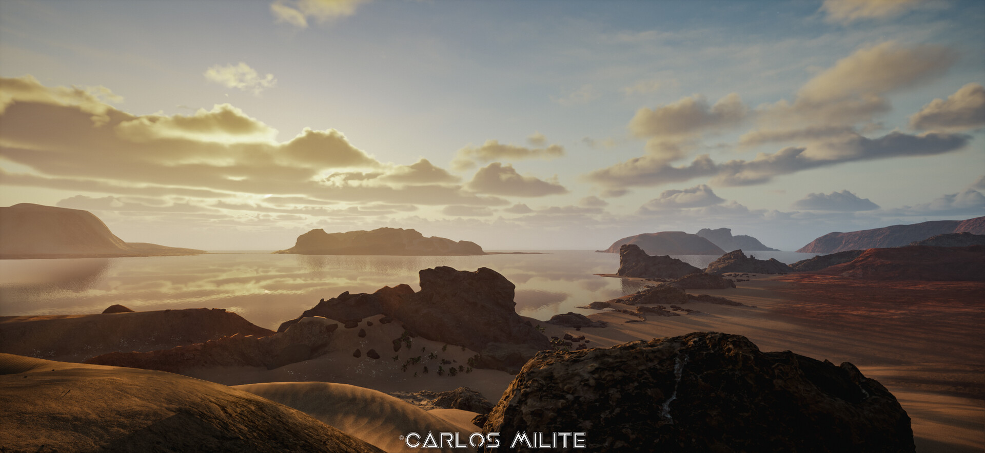 ArtStation - UNREAL ENGINE OPEN WORLD LANDSCAPE