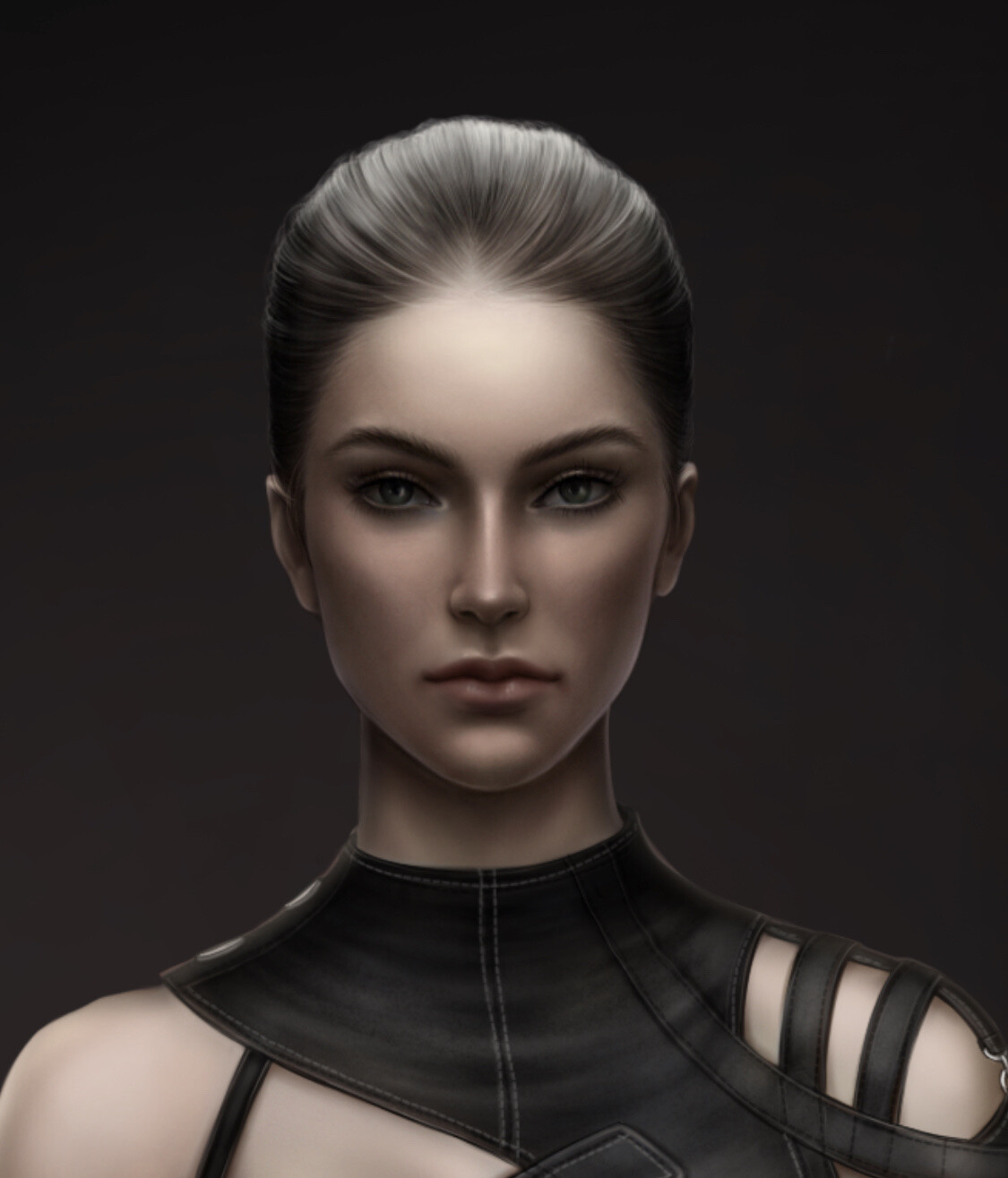 ArtStation - cyber character