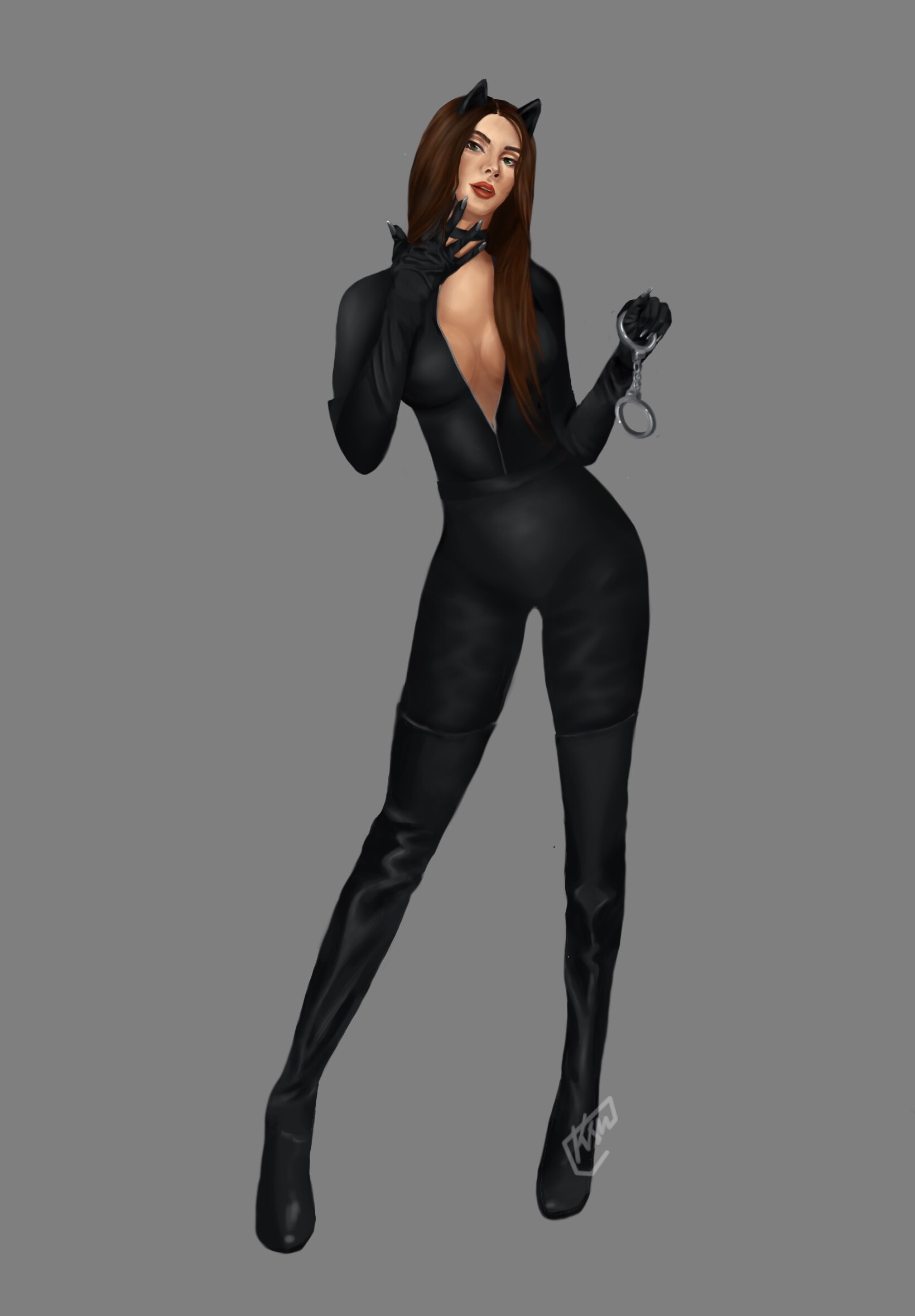ArtStation - Cat woman