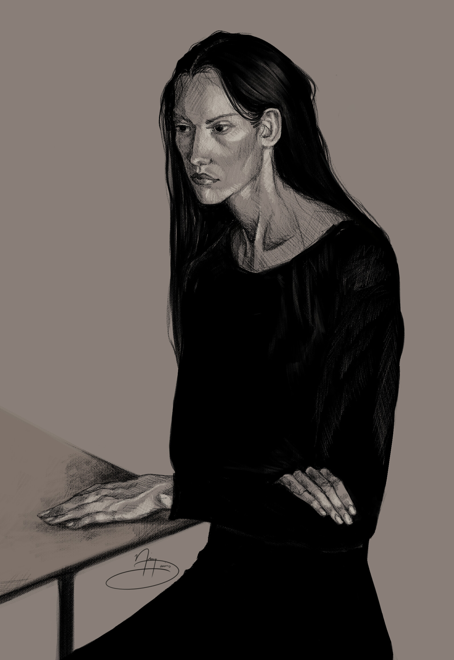 ArtStation - Study of Lain