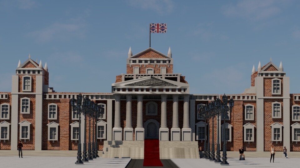 Mani Gudapati - RRR SCOTT"S PALACE WITH TEXTURES