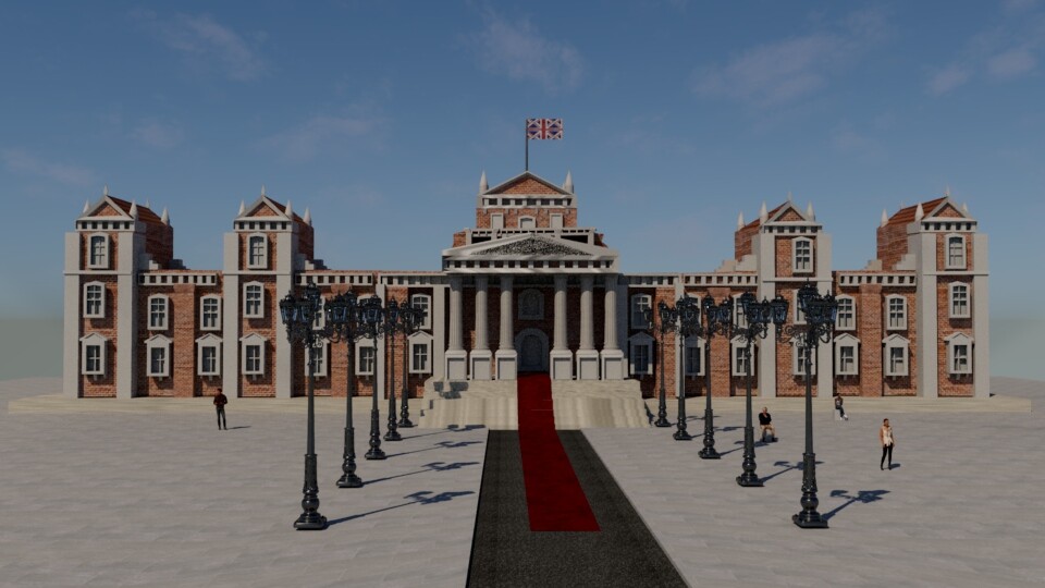 ArtStation - RRR SCOTT"S PALACE WITH TEXTURES