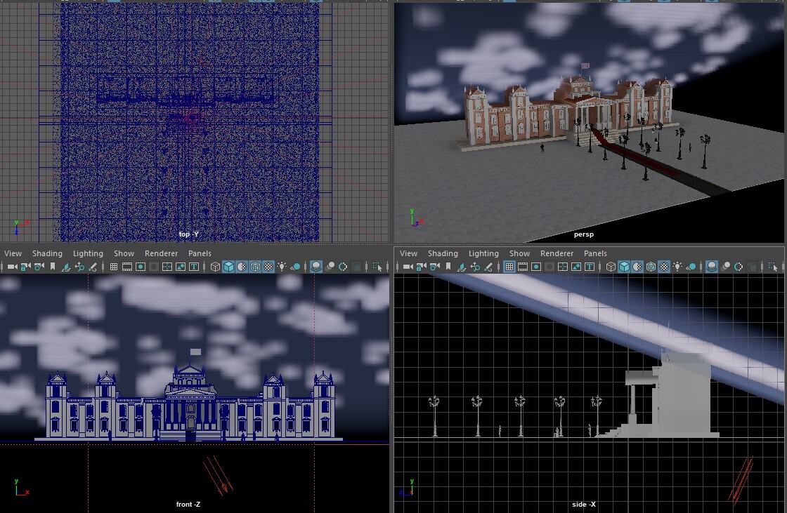 Mani Gudapati - RRR SCOTT"S PALACE WITH TEXTURES