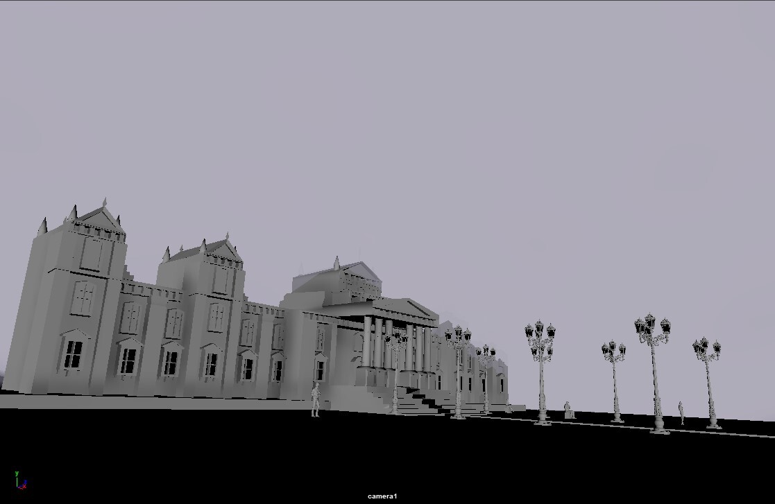 Mani Gudapati - RRR SCOTT"S PALACE WITH TEXTURES