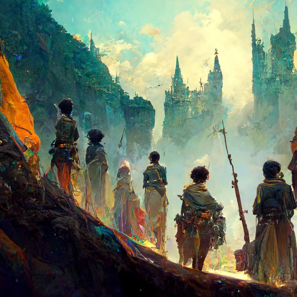 ArtStation - Motley Crew, A Fantasy Mainstay