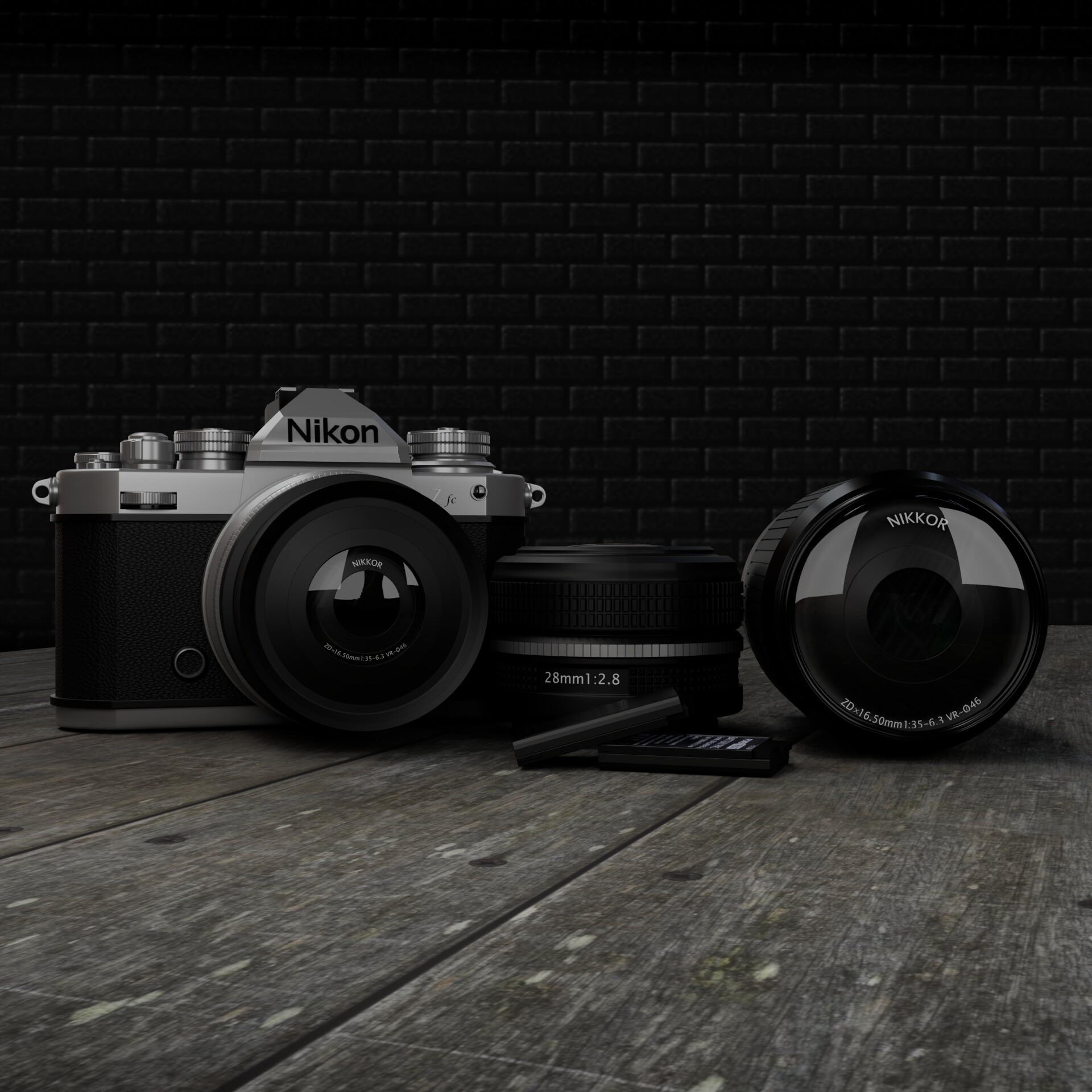 ArtStation - Camera Modeling_Texturing_Lighting