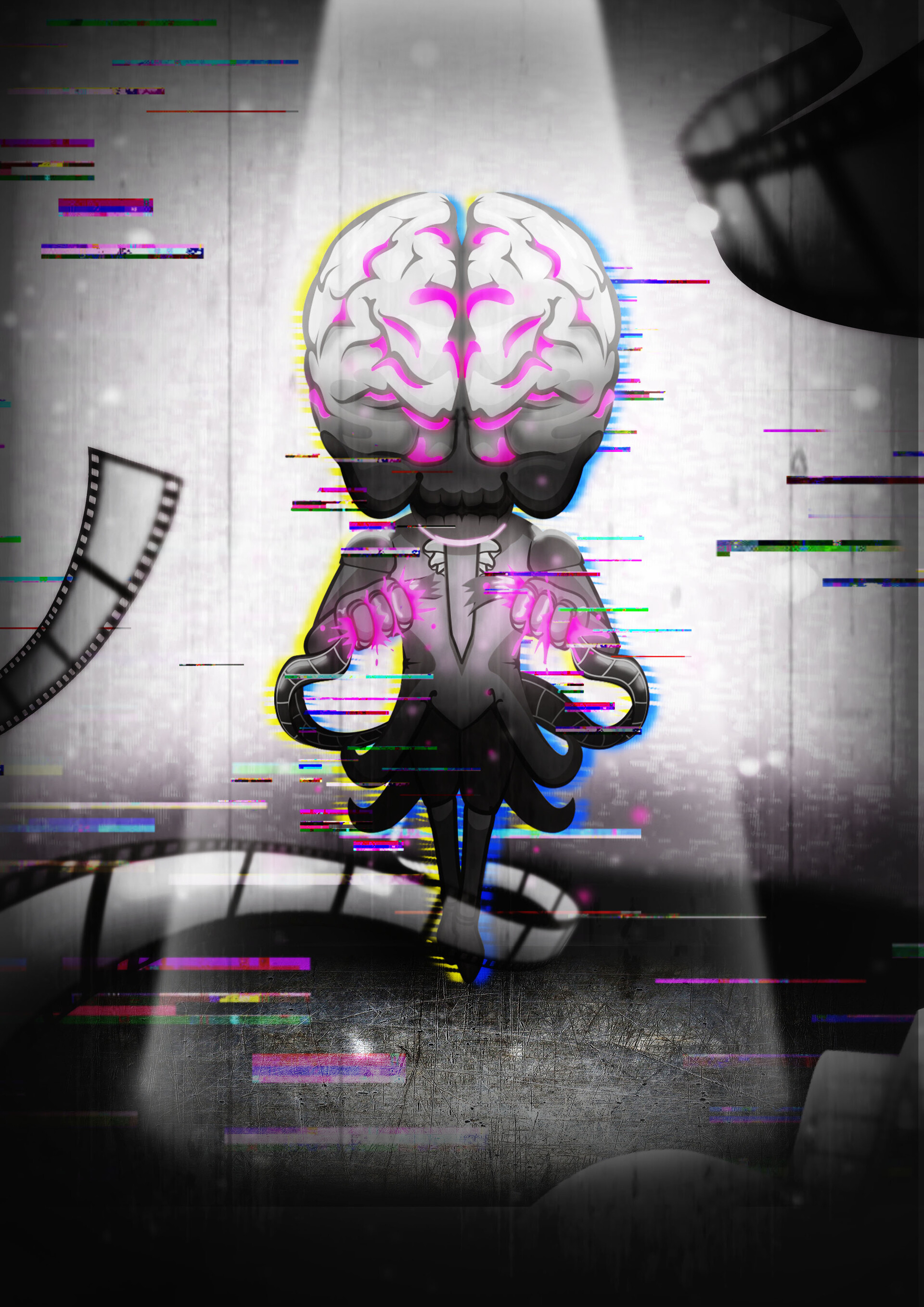 ArtStation - Dementia The Memory Eater | Chronic Disease Monster ...