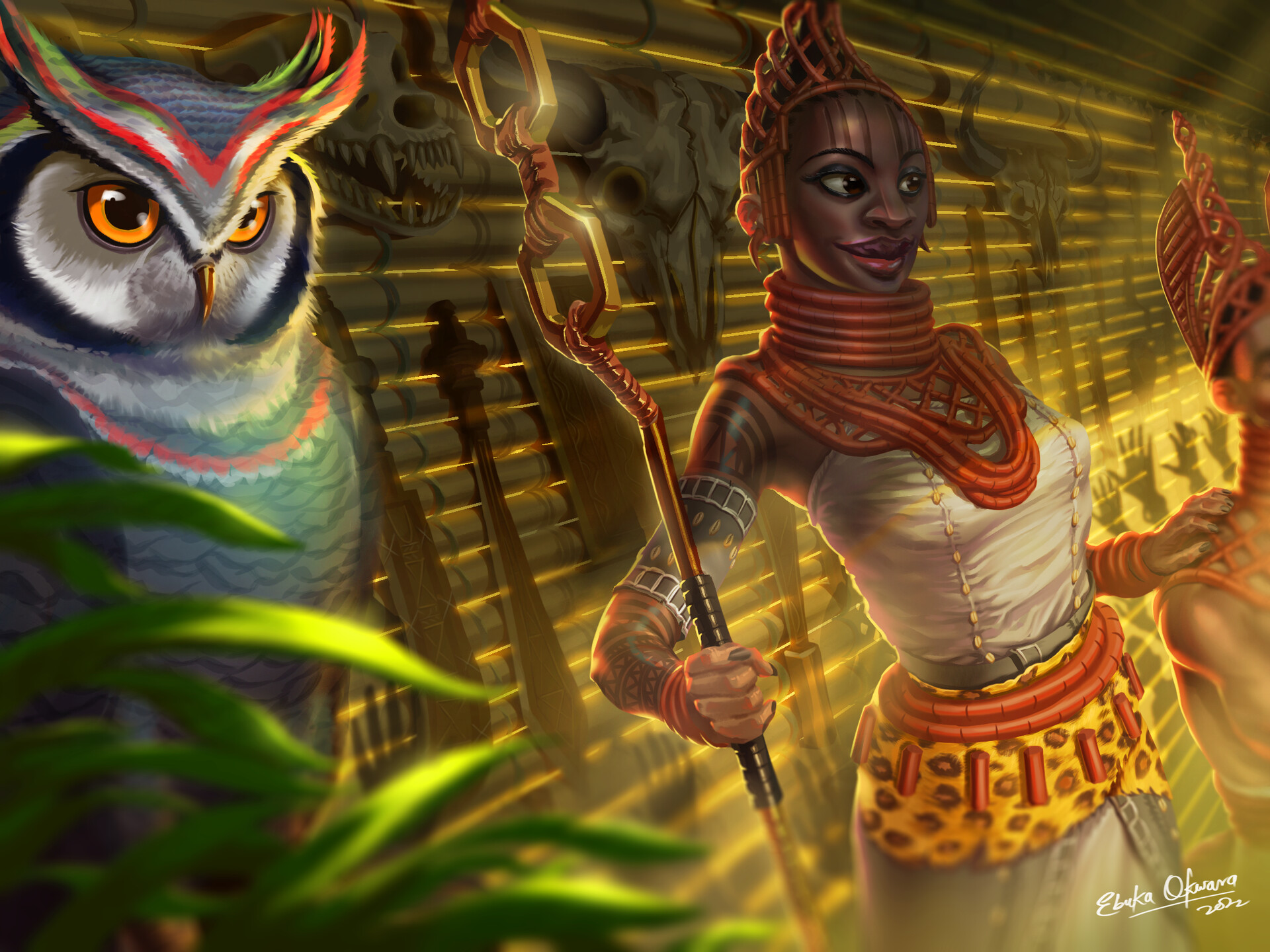 ArtStation - Queen Idia