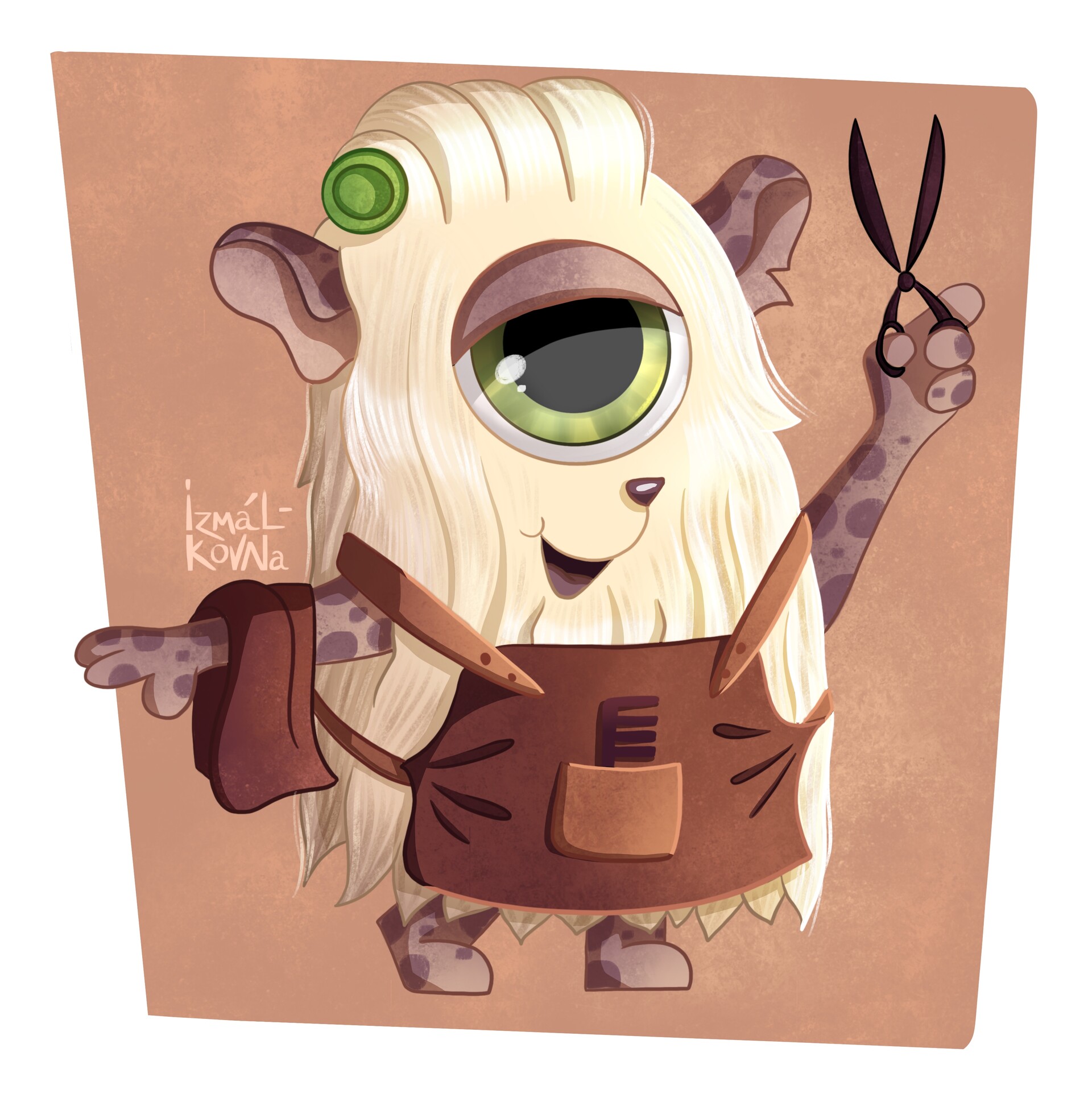 ArtStation - maskot for grooming