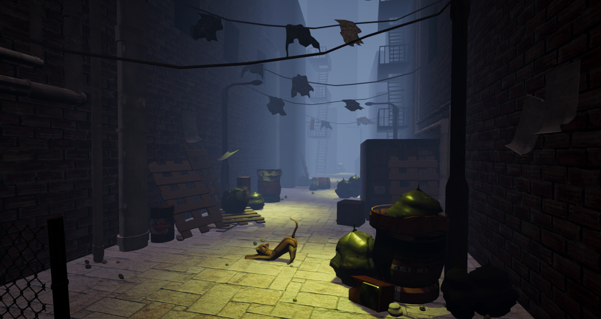 ArtStation - Dark Alley