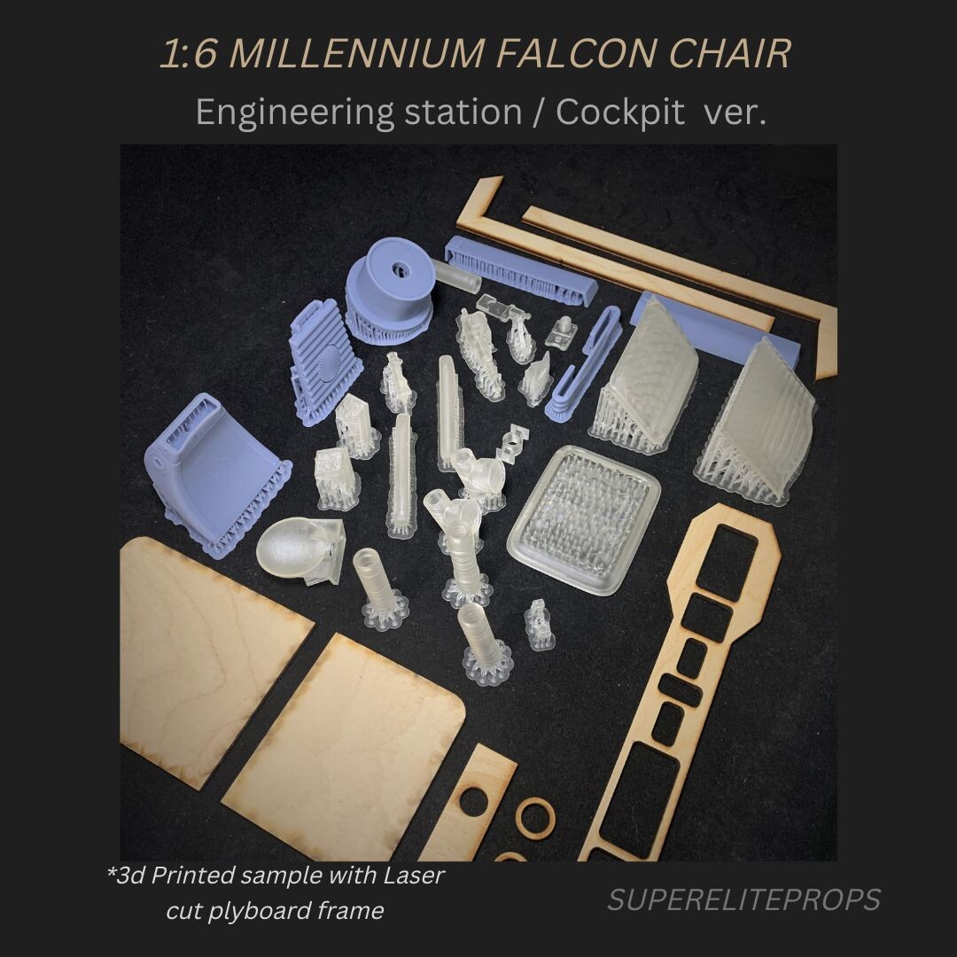 Jack Bautista / Super Elite Props / PSM - 1:6 Millennium Falcon NAV ...