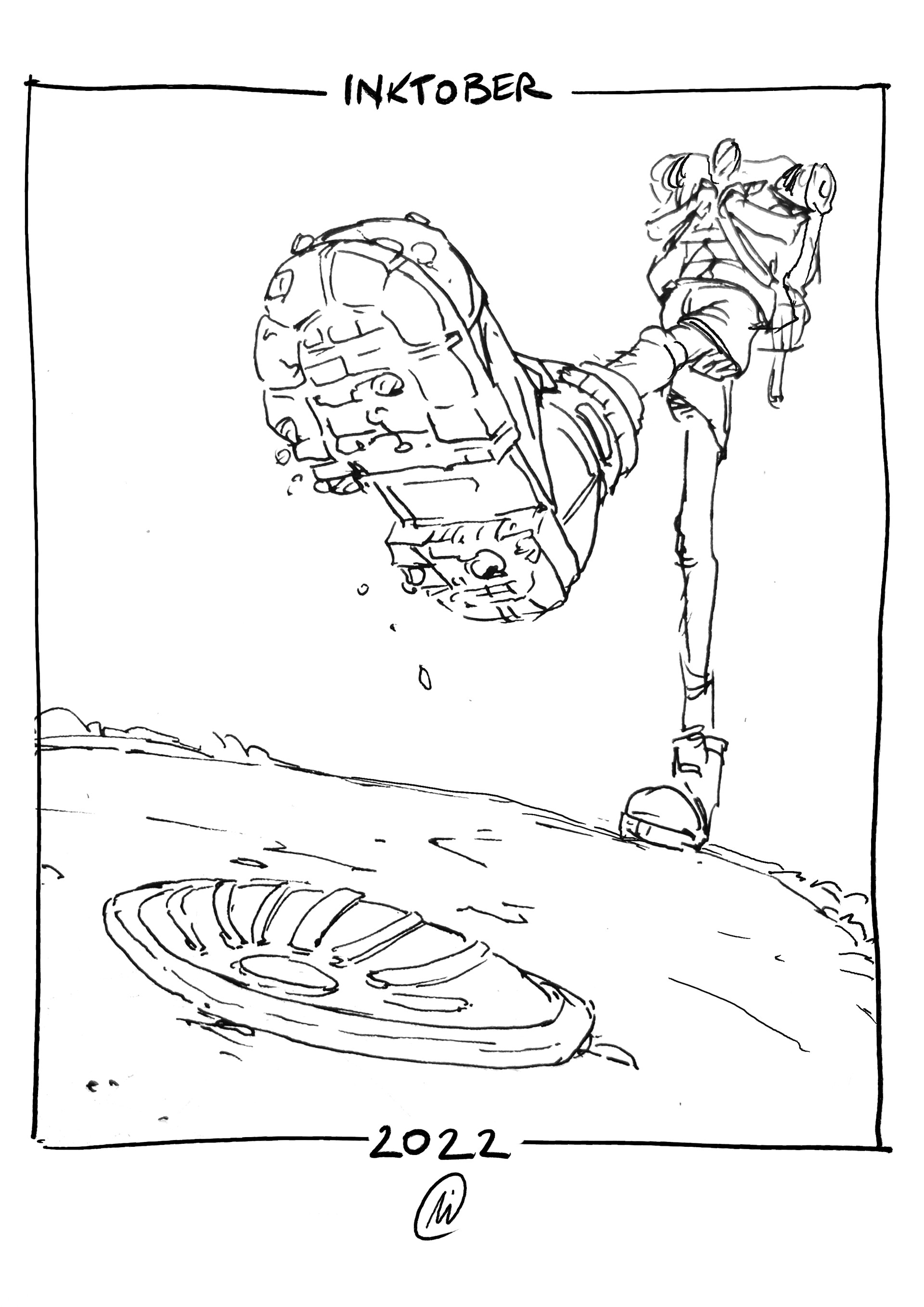 Maxime Caron - Inktober 2022