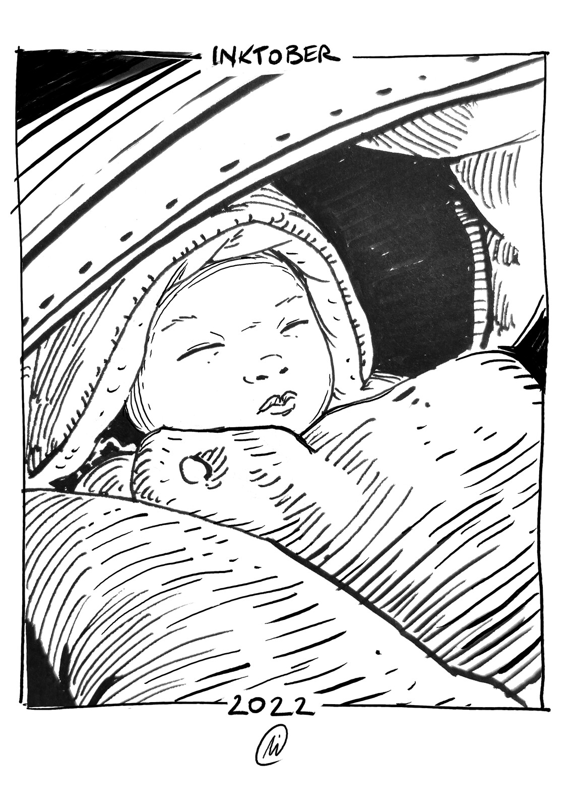 Maxime Caron - Inktober 2022