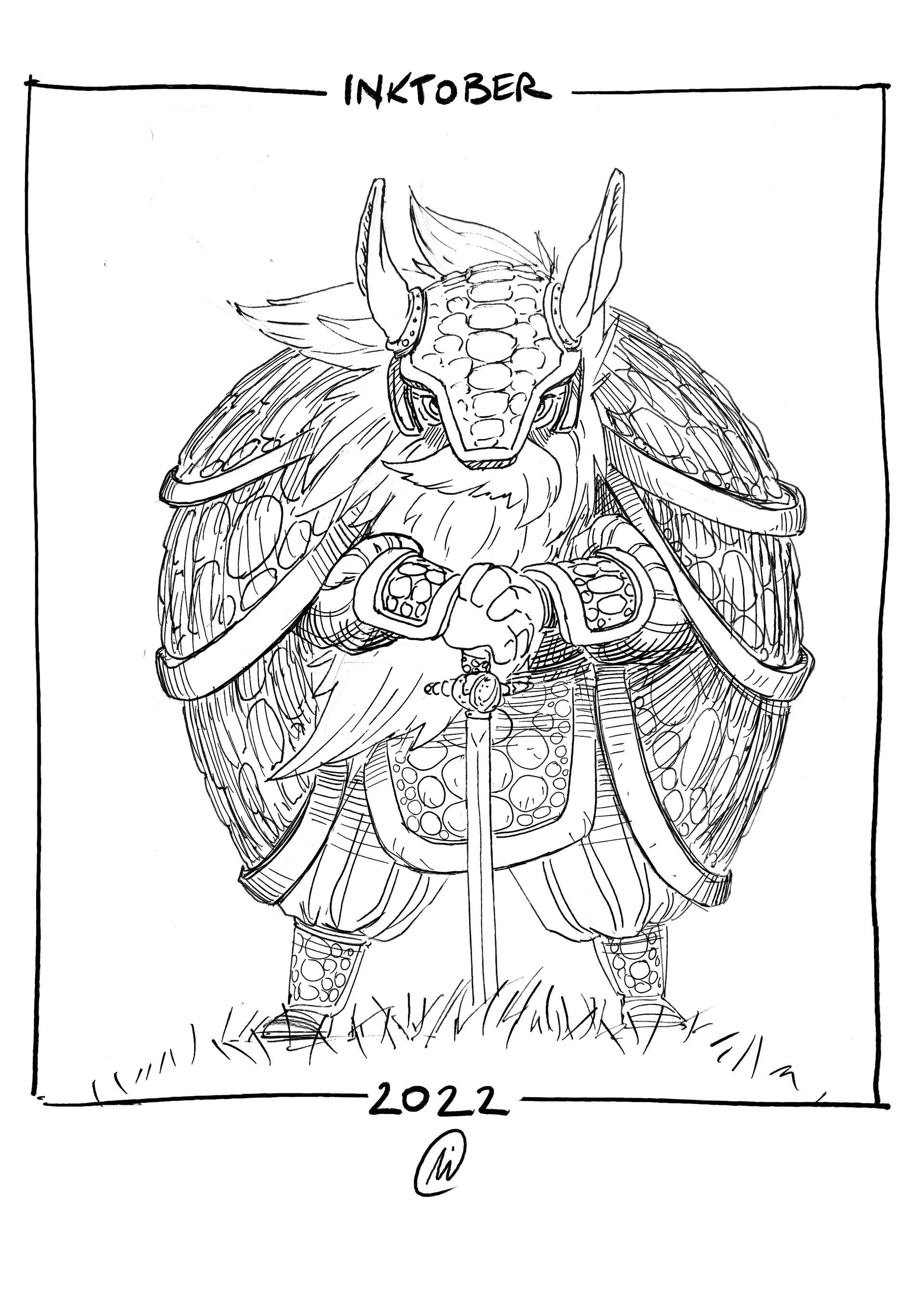 Maxime Caron - Inktober 2022