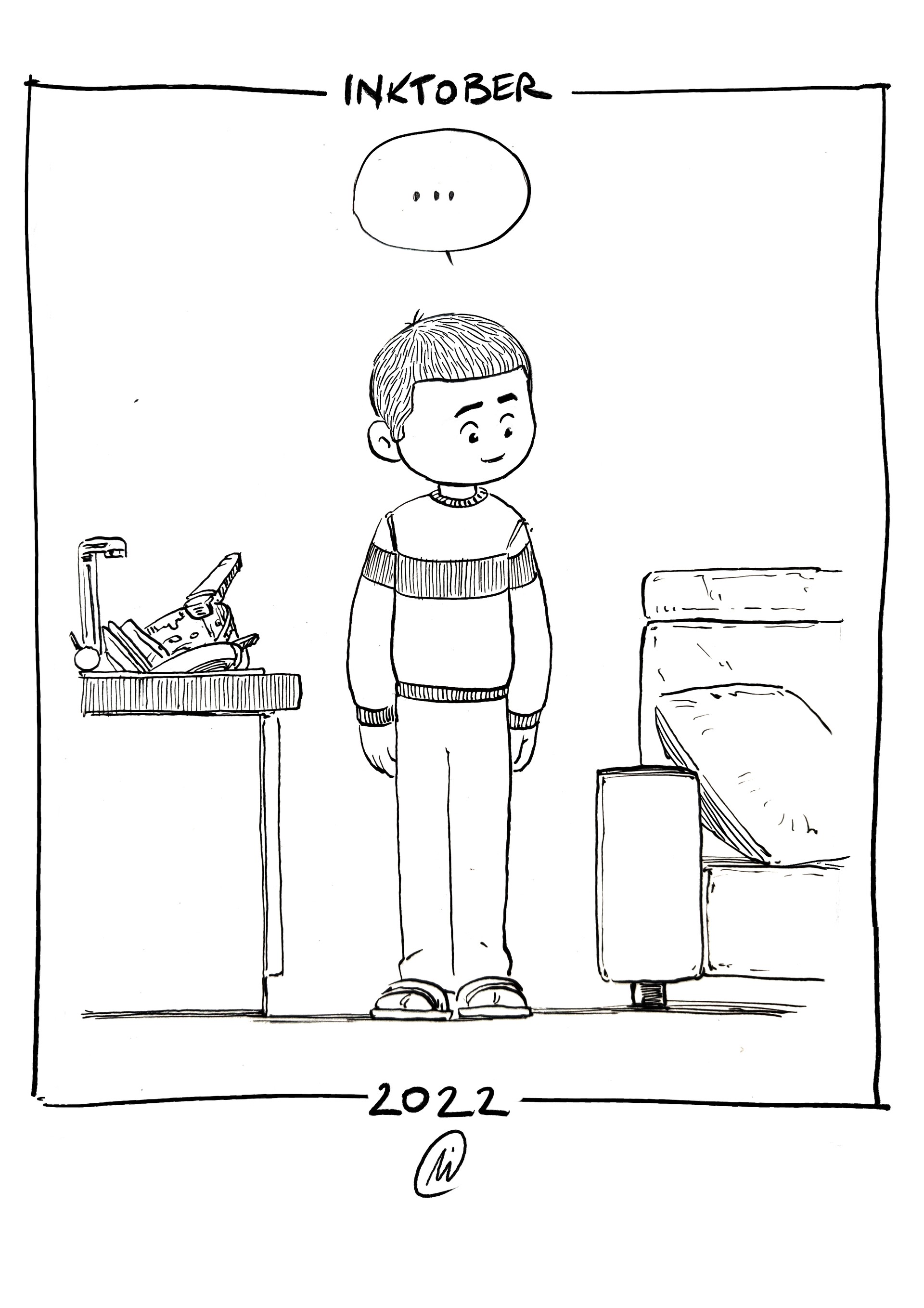 Maxime Caron - Inktober 2022