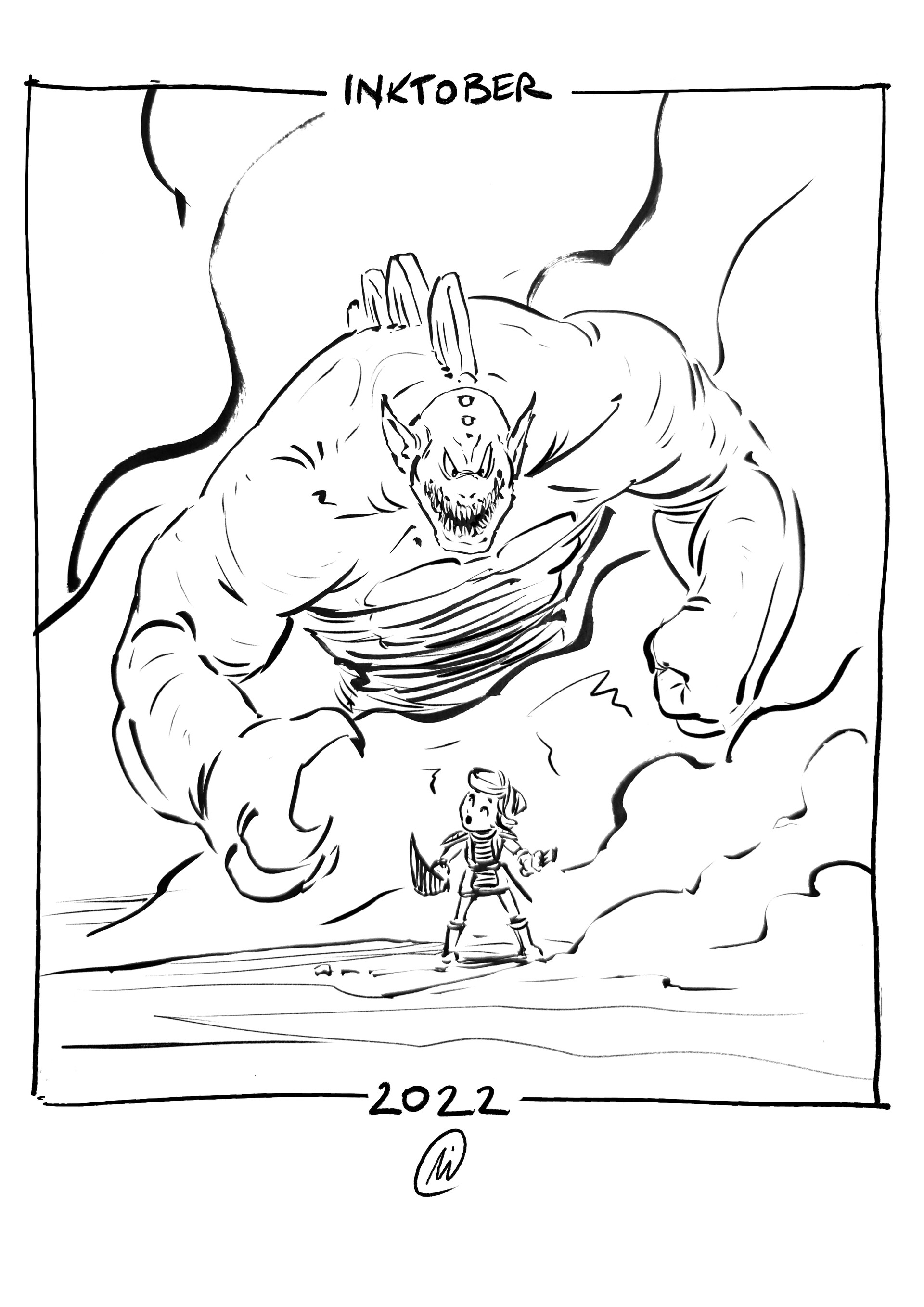 Maxime Caron - Inktober 2022