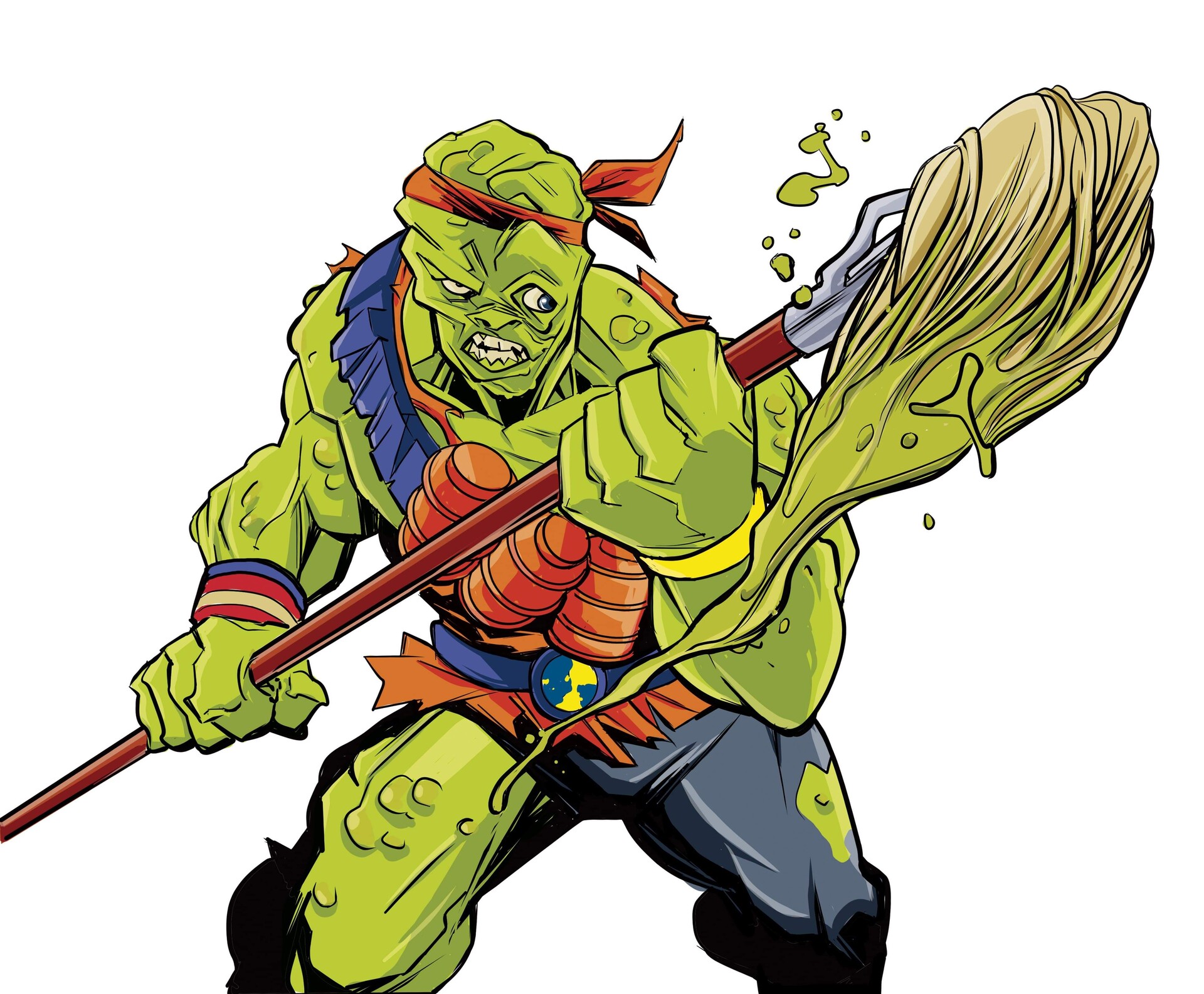ArtStation - The Toxic Avenger illustration