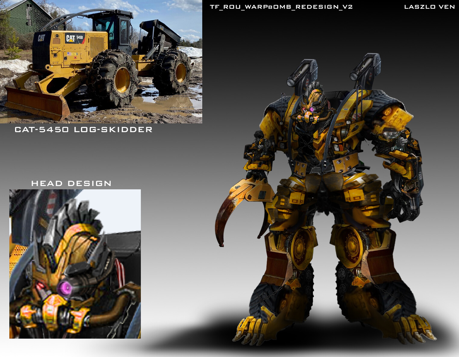 Laszlo Ven - Transformers Rise Of Unicron - Warpbomb - From Concept to ...