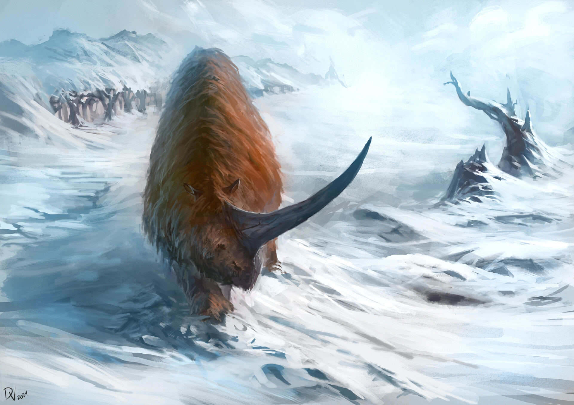 ArtStation - Elasmotherium