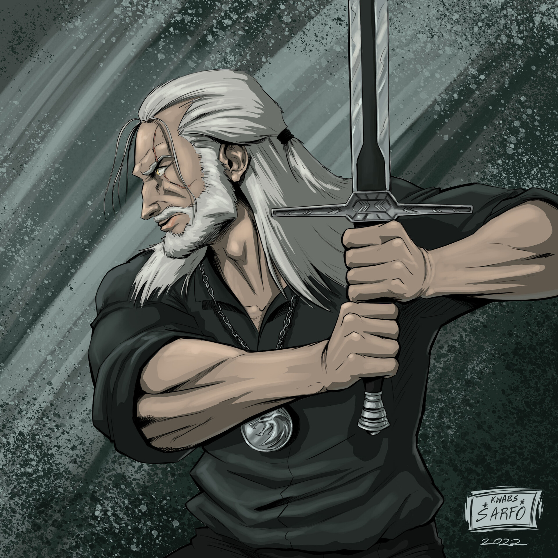 ArtStation - The Witcher Sketch
