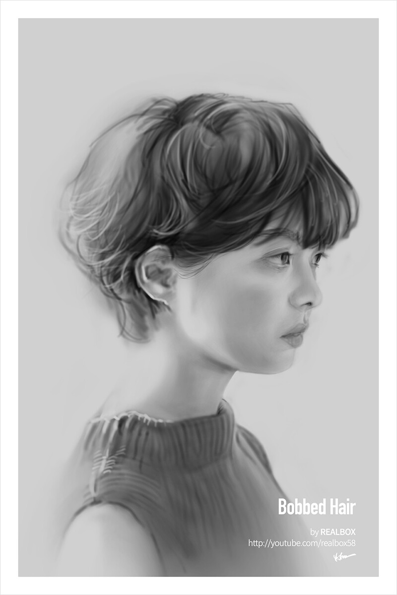 ArtStation - Bobbed Hair