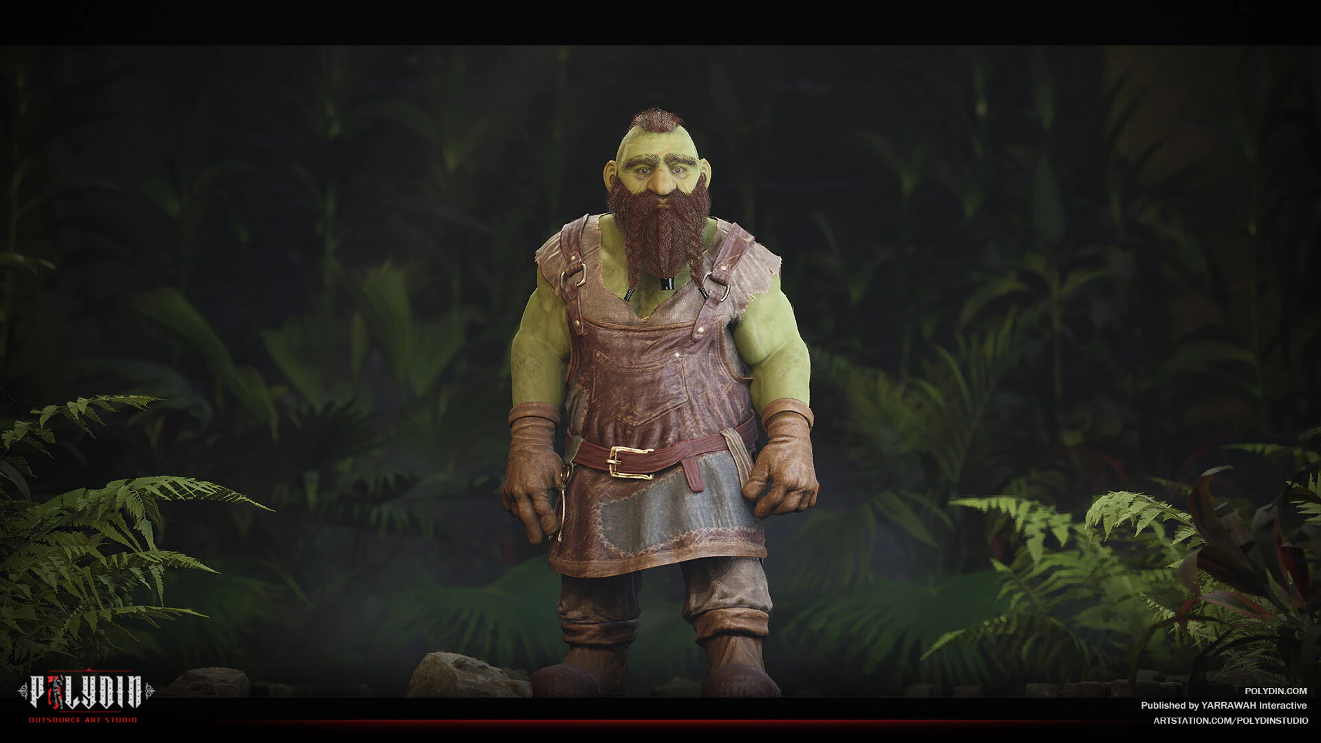 Polydin Studio - Fantasy Dwarf Collection - Modular Male