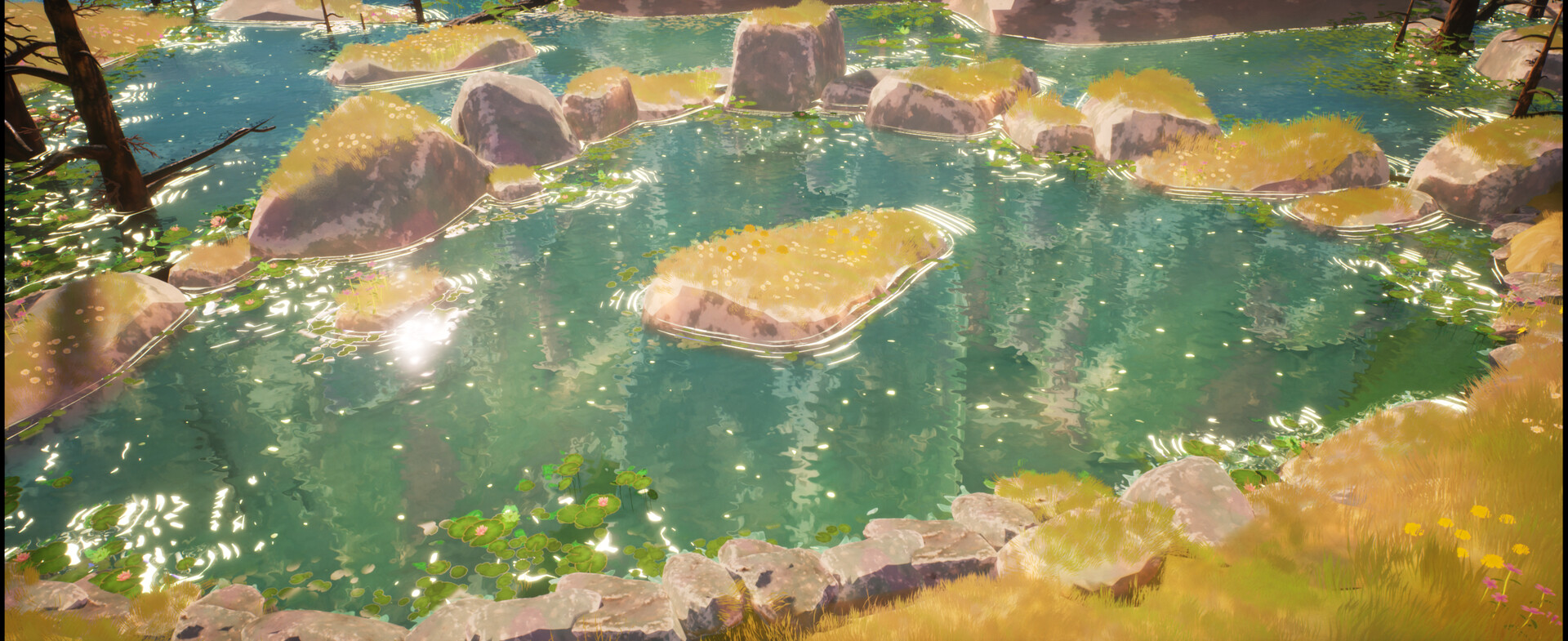 ArtStation - UE5 Stylized Pool