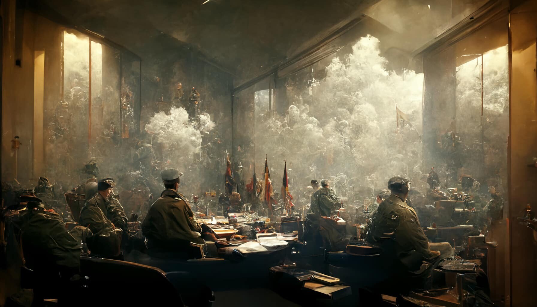 ArtStation - Military Planning, Semi-Abstract