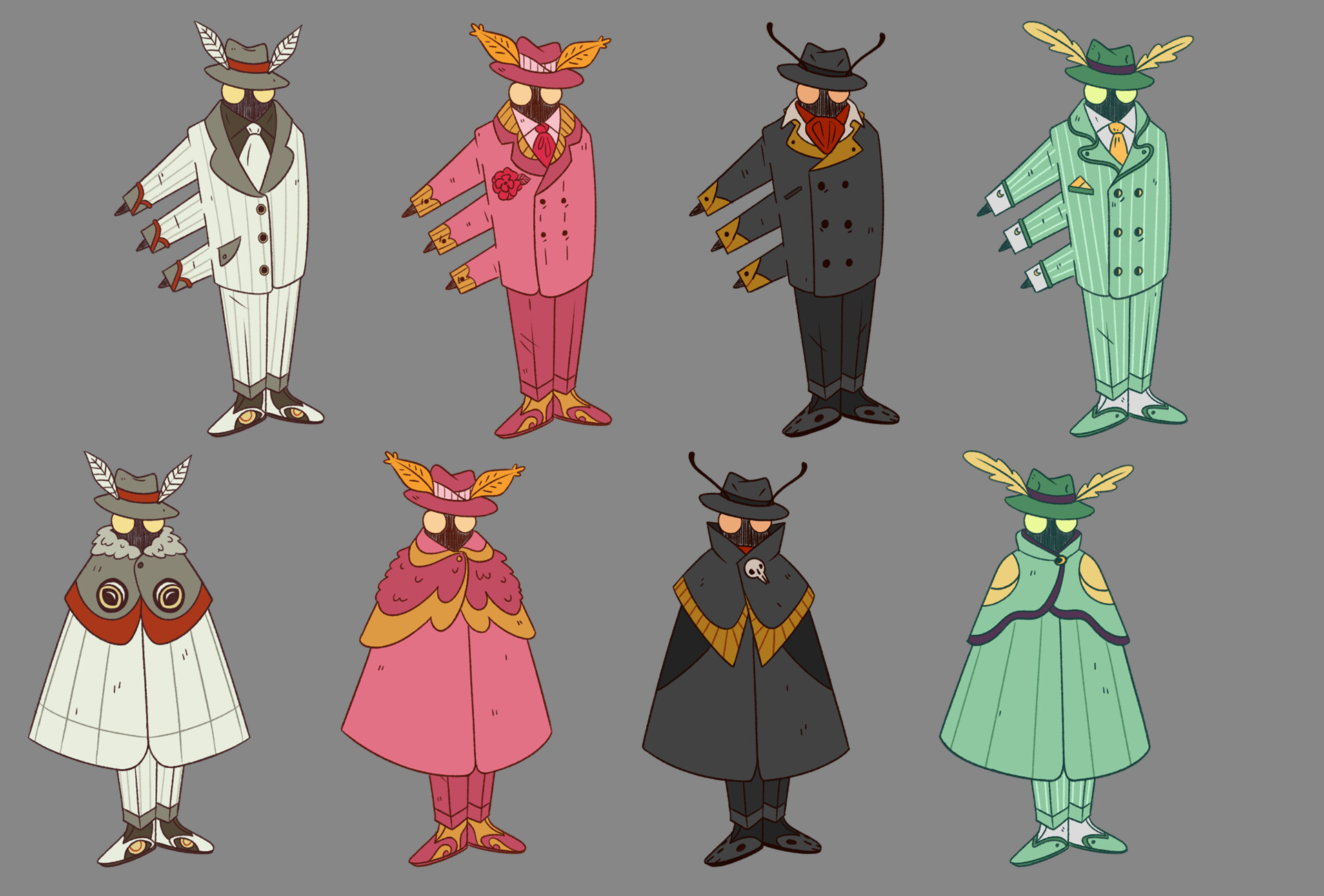 Zoe Hammonds - The Mothia - Enemy Concept Variants
