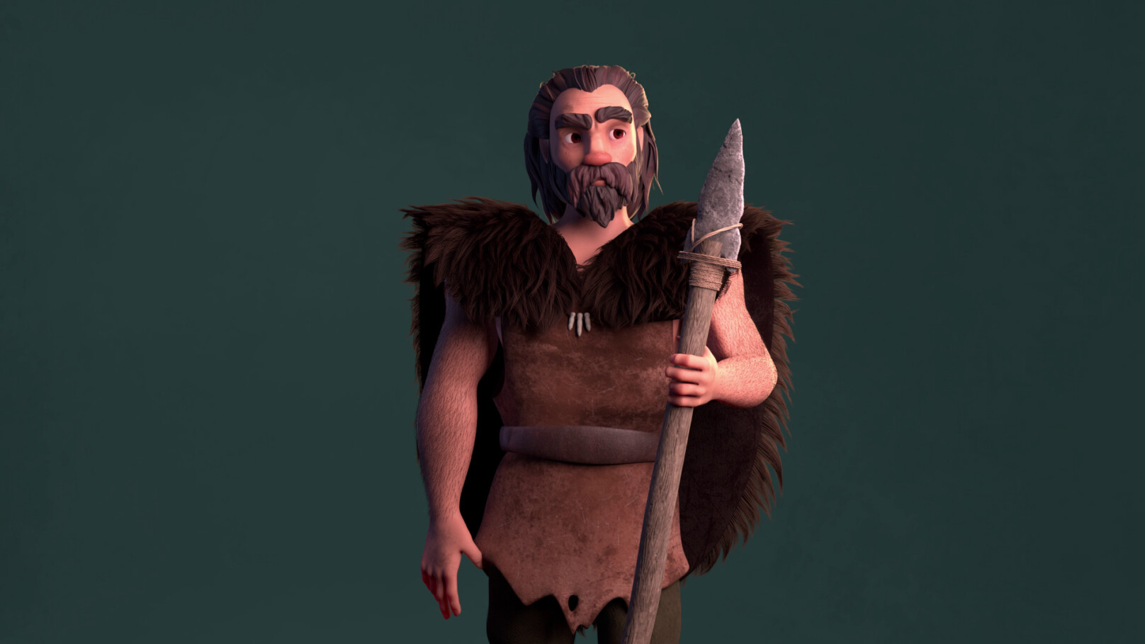 ArtStation - The Cave - Hunter