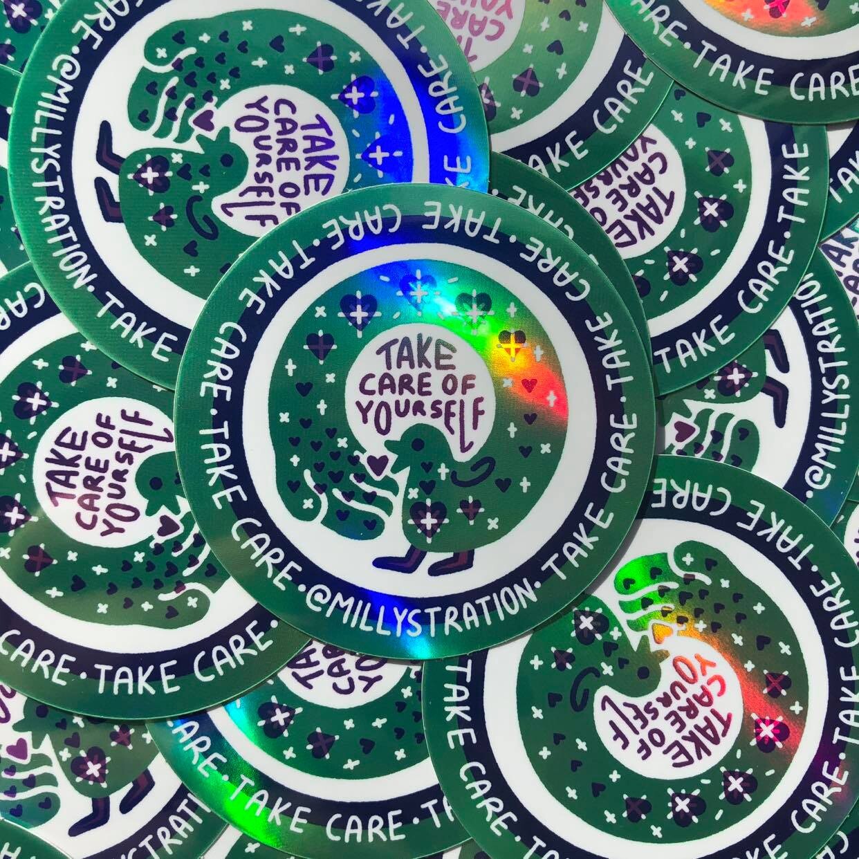 ArtStation - Take Care Stickers